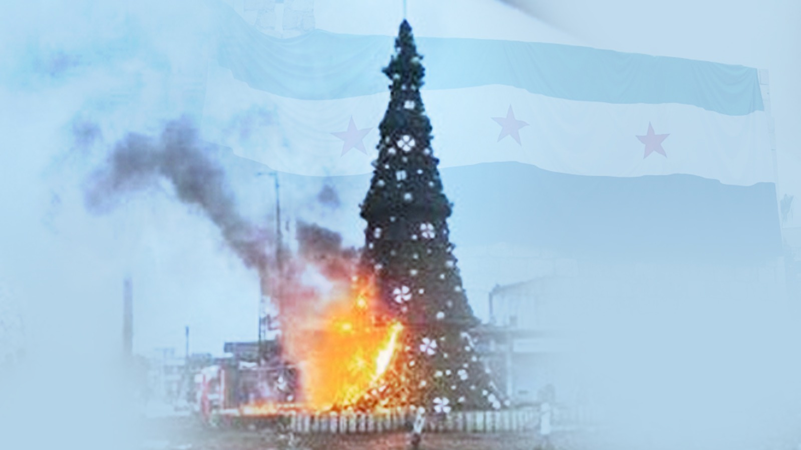Syrian Christians Protest in Damascus After Christmas Tree Burning ...