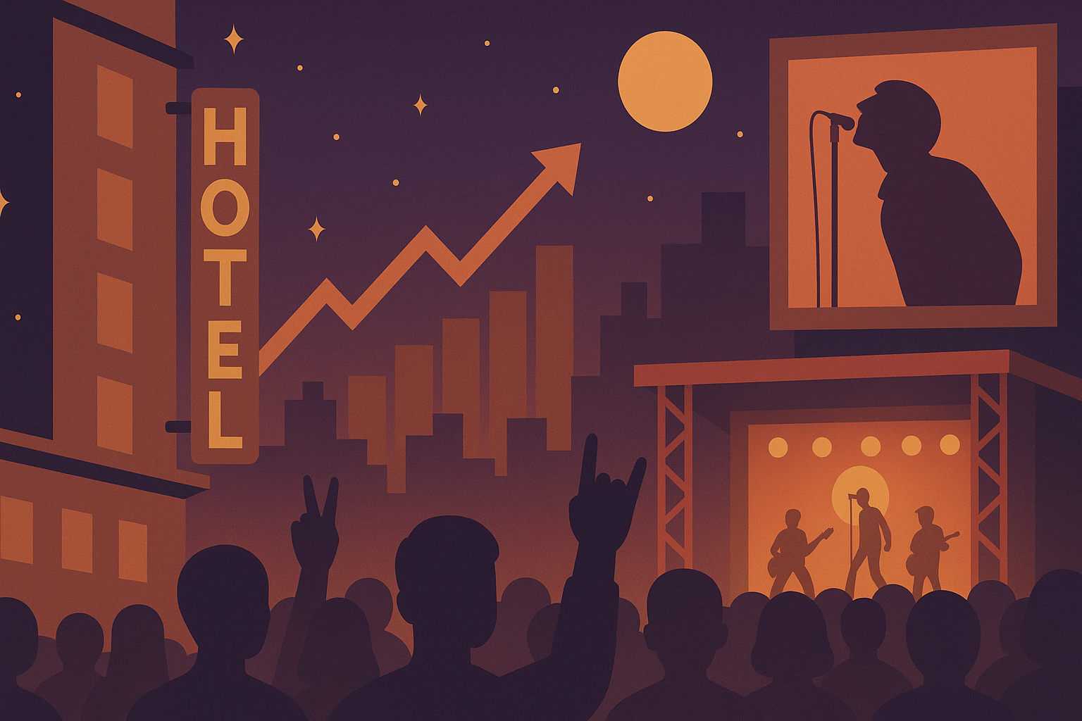Hotel Prices Soar in Edinburgh as Oasis Concerts Overlap with Fringe ...