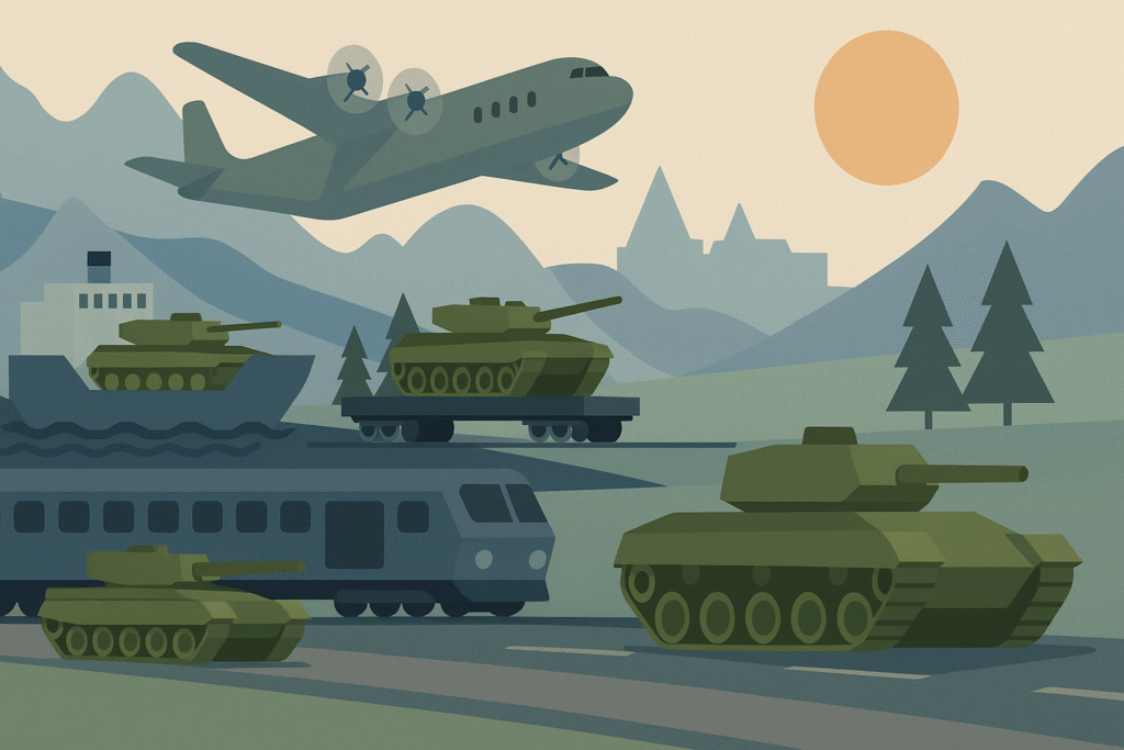 EU Plans New System to Move Tanks and Troops Rapidly Across Europe in ...