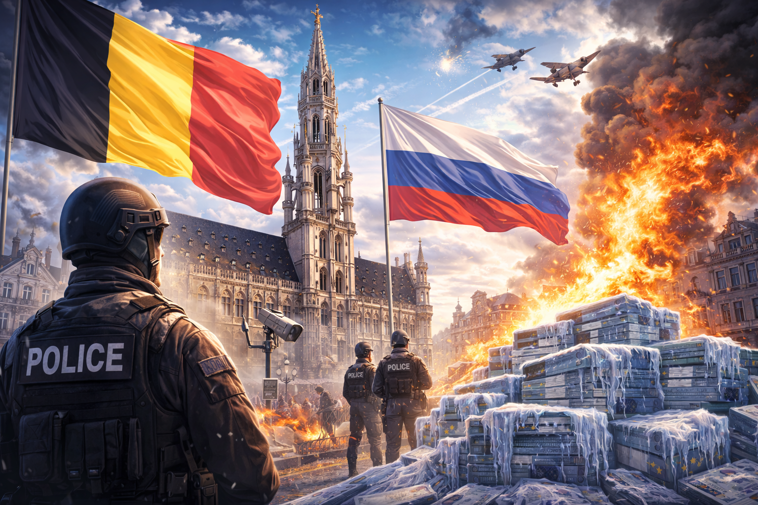 Belgium Faces Pressure and Threats Over Debate on Using Frozen Russian ...