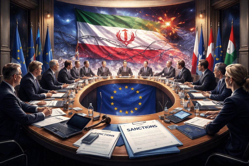 European Union Moves to Discuss New Sanctions on Iran Amid Crackdown ...