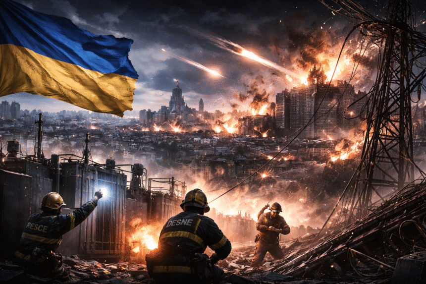 Russian Attacks on Ukraine Continue as Power Outages Hit Kyiv - Euro Post.