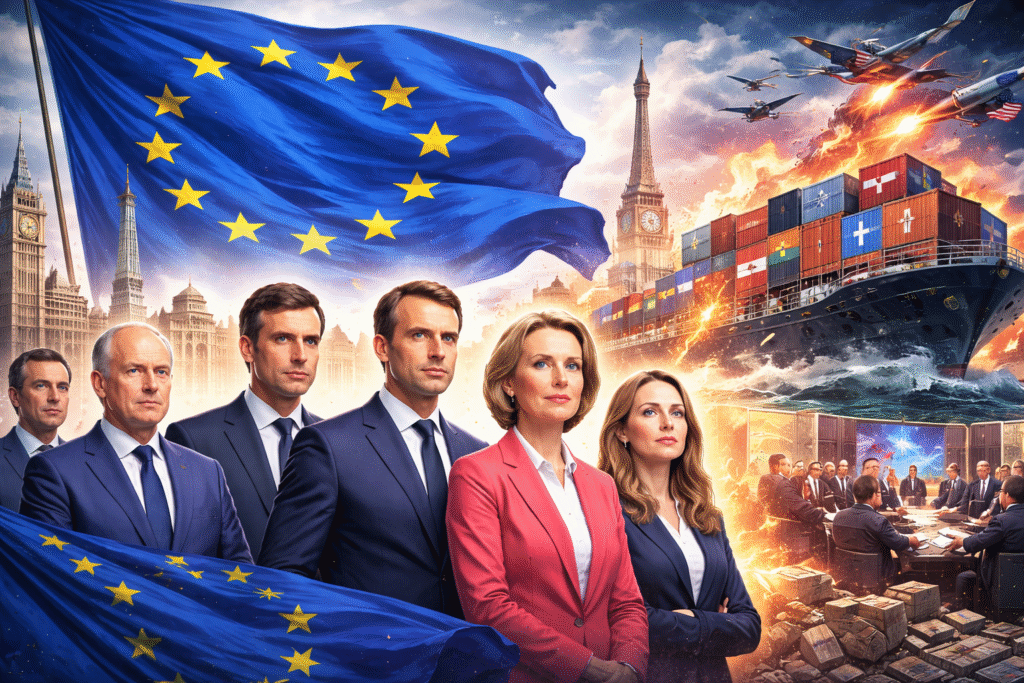 Europe Rejects U.S. Tariff Threats and Calls for Joint Response - Euro ...